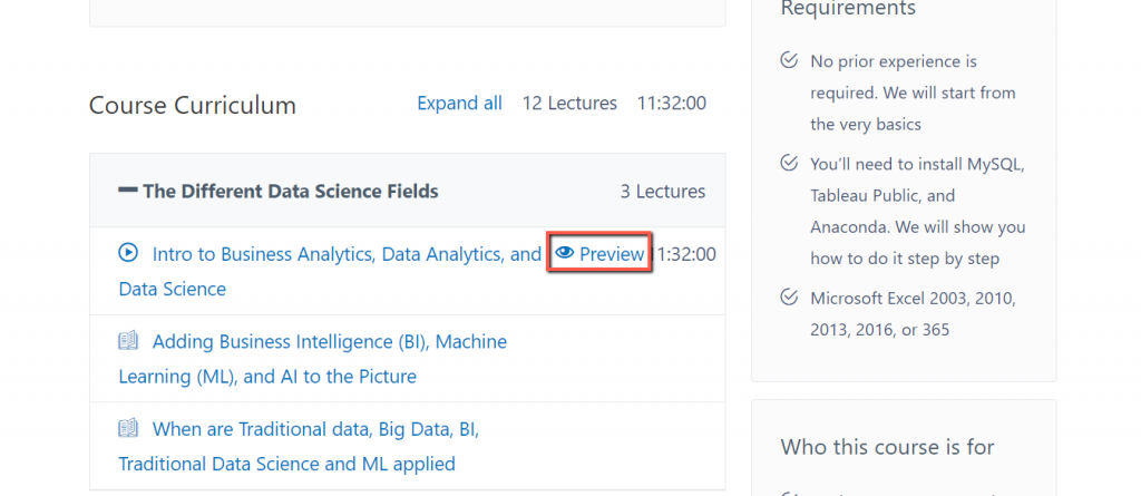 Lecture Preview - Dozent LMS